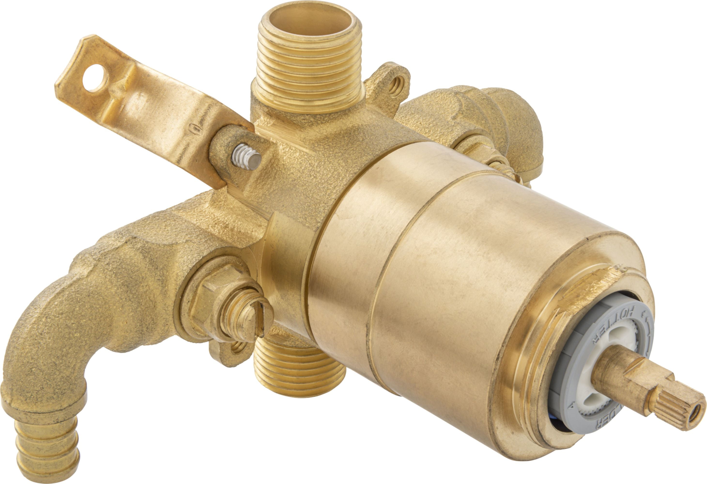 Proflo Pf4001p90 4001 Series Pressure Balanced Tub And Shower Faucet ...