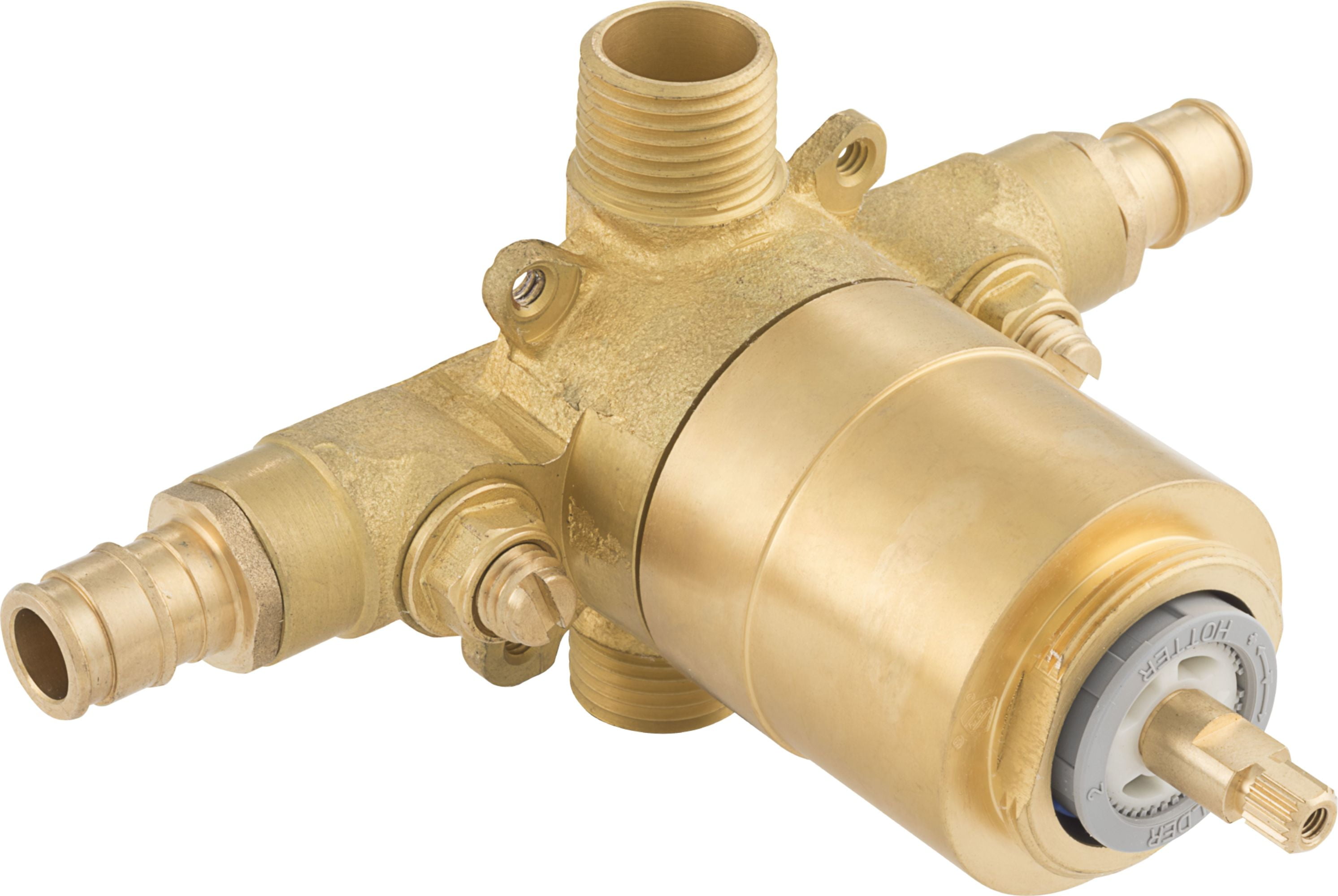 Proflo Pf4001wp 4001 Series Pressure Balanced Tub And Shower Faucet ...