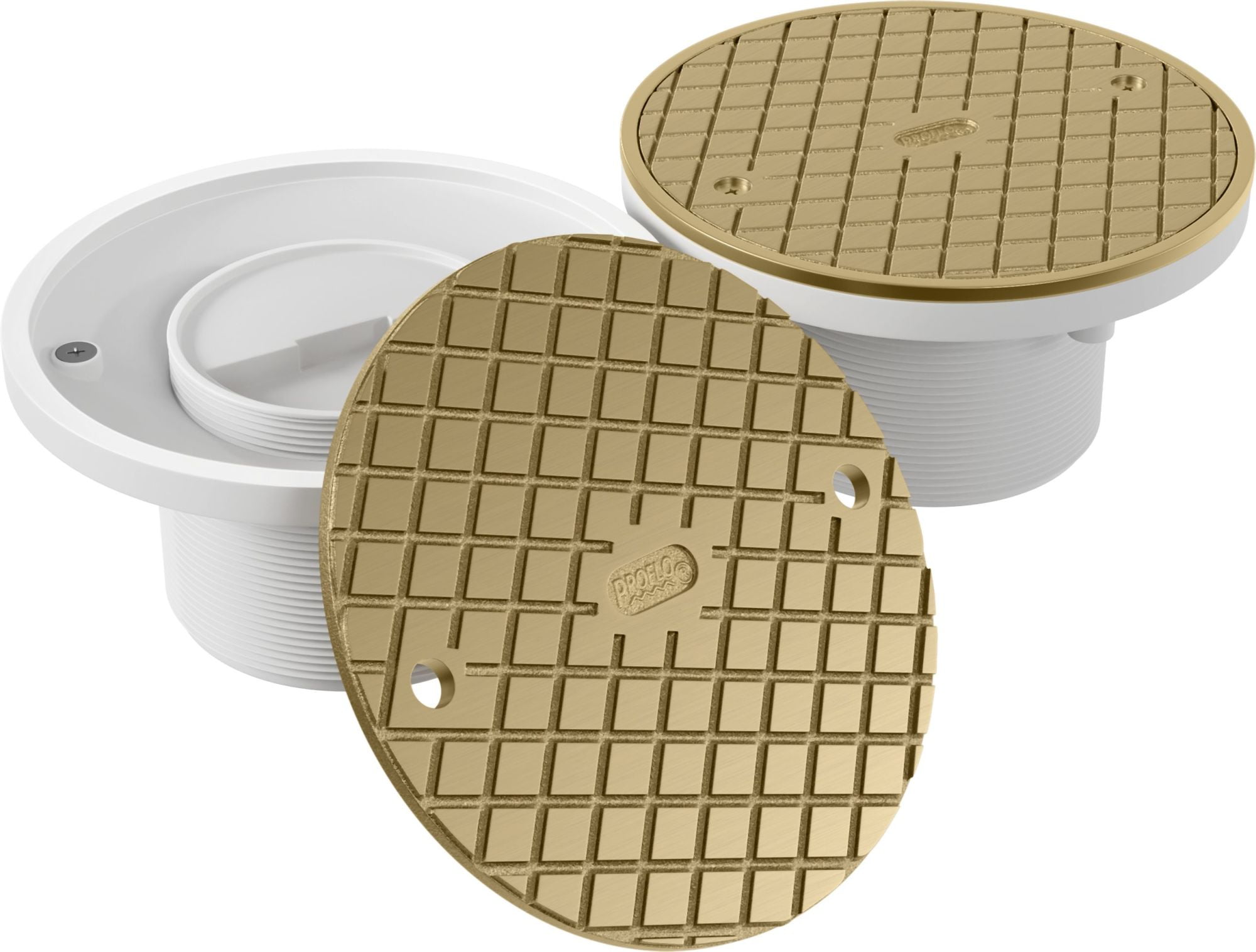 Proflo Pf42817 6" Brass Cover Adjustable Cleanout - Walmart.com