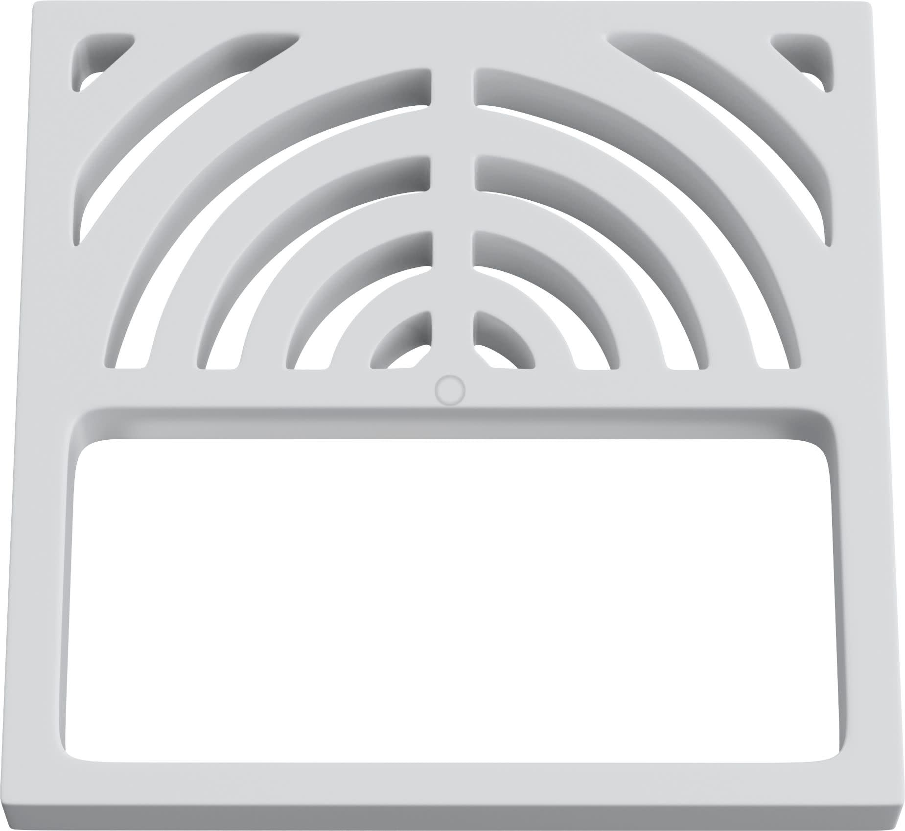 Proflo Pf42896 9" X 9" Floor Drain Grid Only - White - Walmart.com