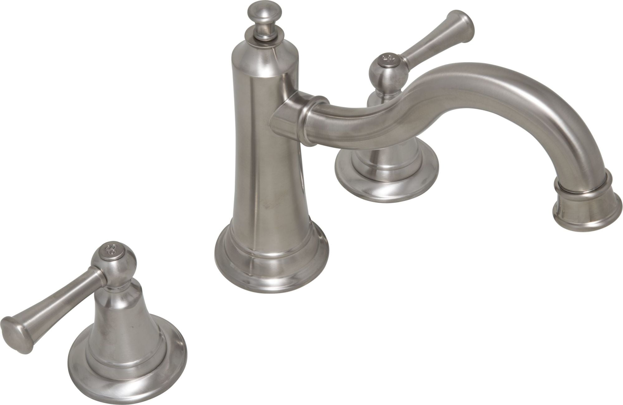 Proflo Pf4870 Bartlett Deck Mounted Roman Tub Filler - Nickel - Walmart.com