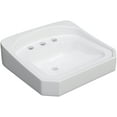 Proflo PF5518WH 20-5/8" Rectangular Vitreous China Wall Mounted ...