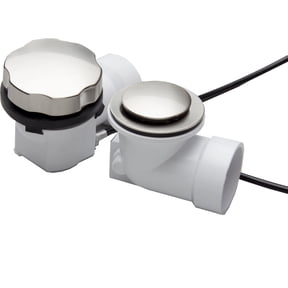 Proflo Pfwo903 Waste And Overflow Push / Pull Stopper Only - Chrome ...