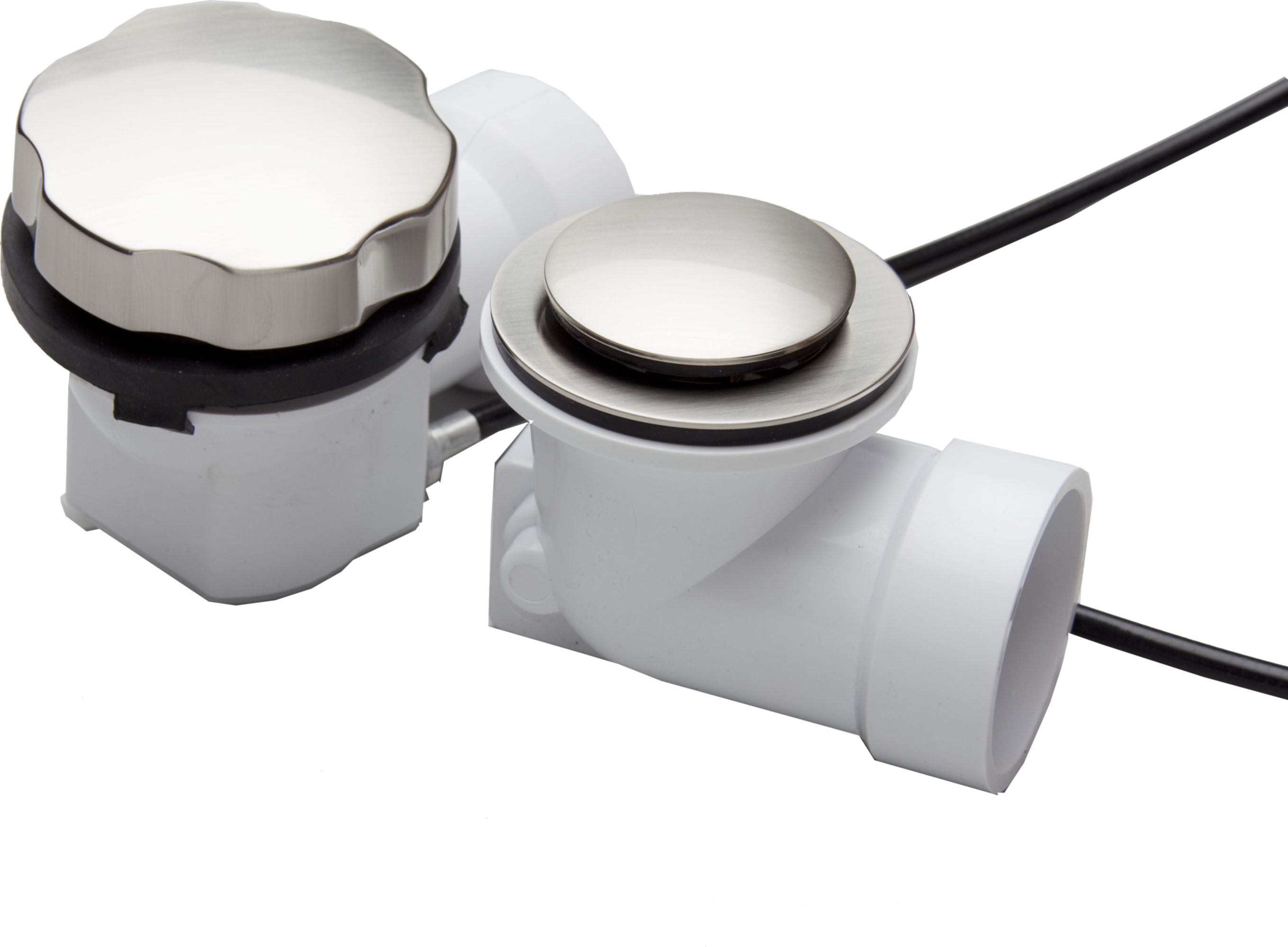 Proflo Pf601 Tub / Shower Drain Covers - Nickel - Walmart.com