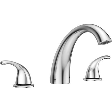 Belfield Brushed Nickel Two-handle Roman Tub Faucet - Walmart.com