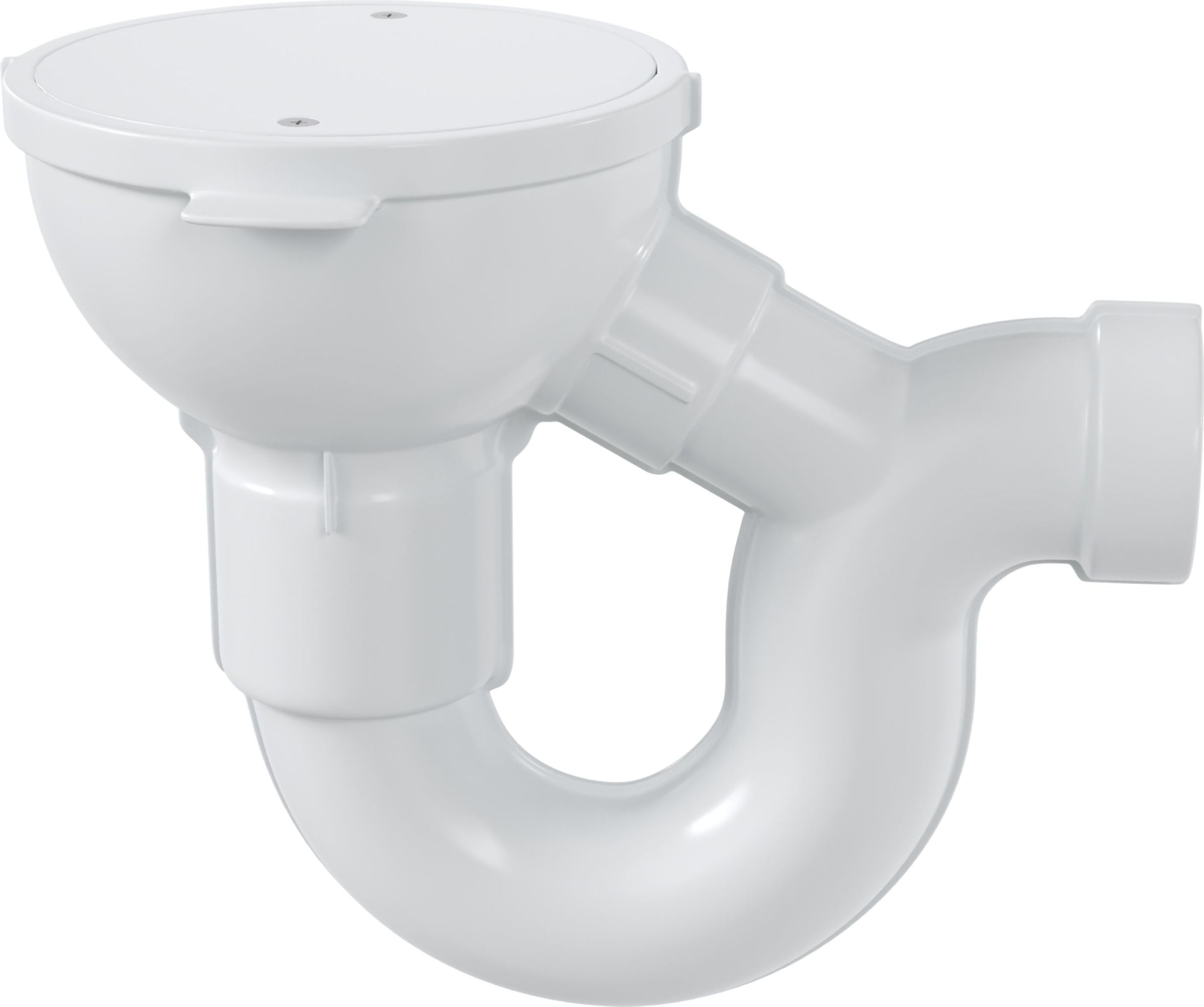 Proflo Pf800p 2" Pvc Floor Drain - White - Walmart.com