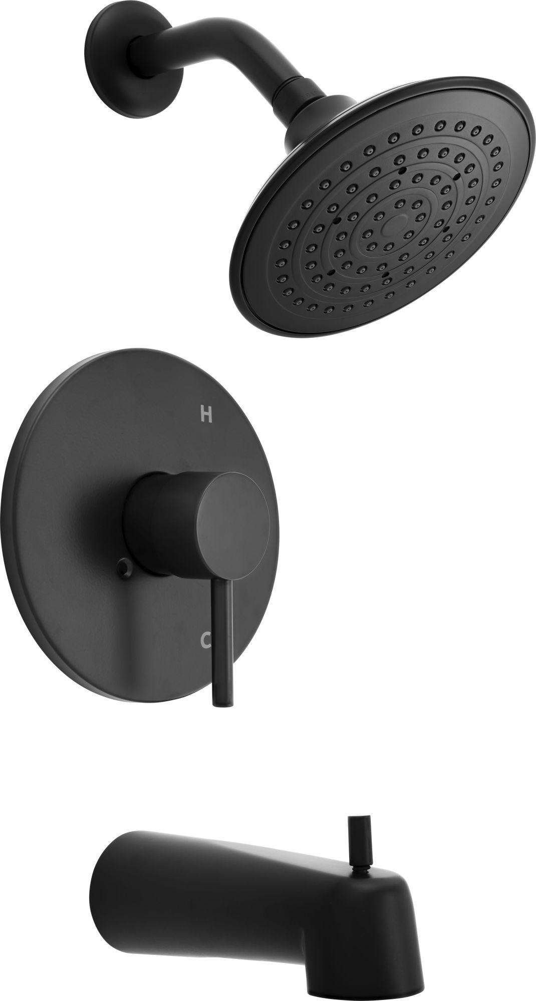 Align Matte Black Posi Temp(R) Tub/Shower - Walmart.com