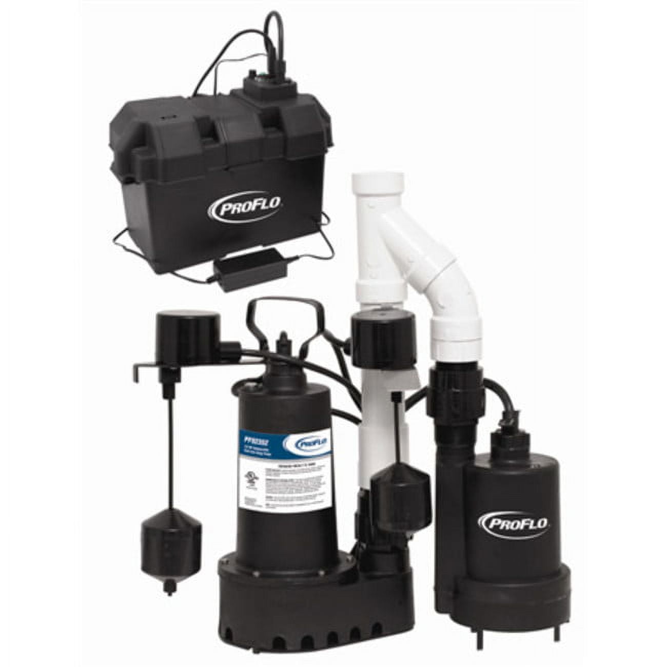 Proflo Pf92952 1/3 Hp Sump Pump System - Walmart.com