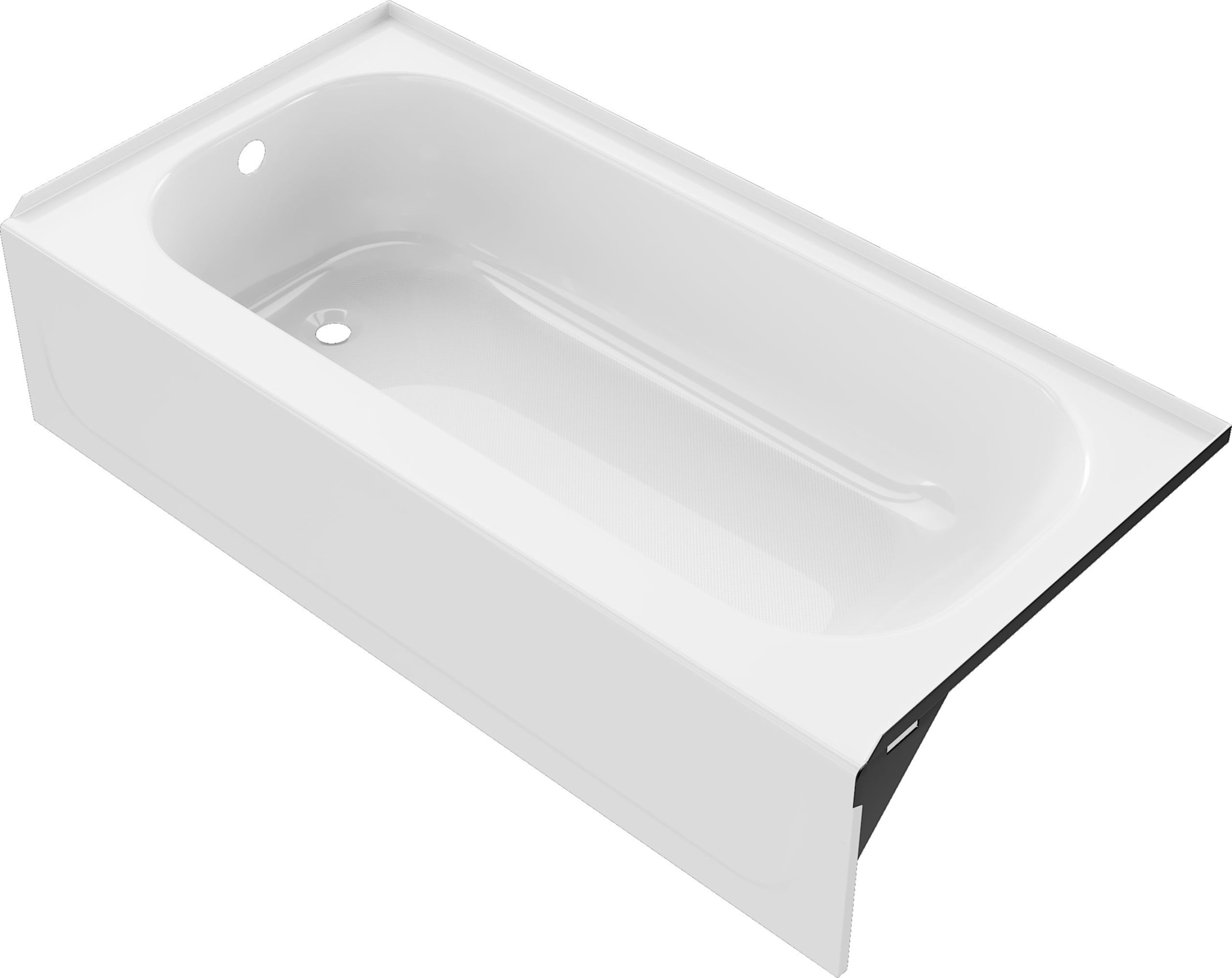 Proflo Pfb14cla Folsom 60" X 30" Three Wall Alcove Enameled Steel ...