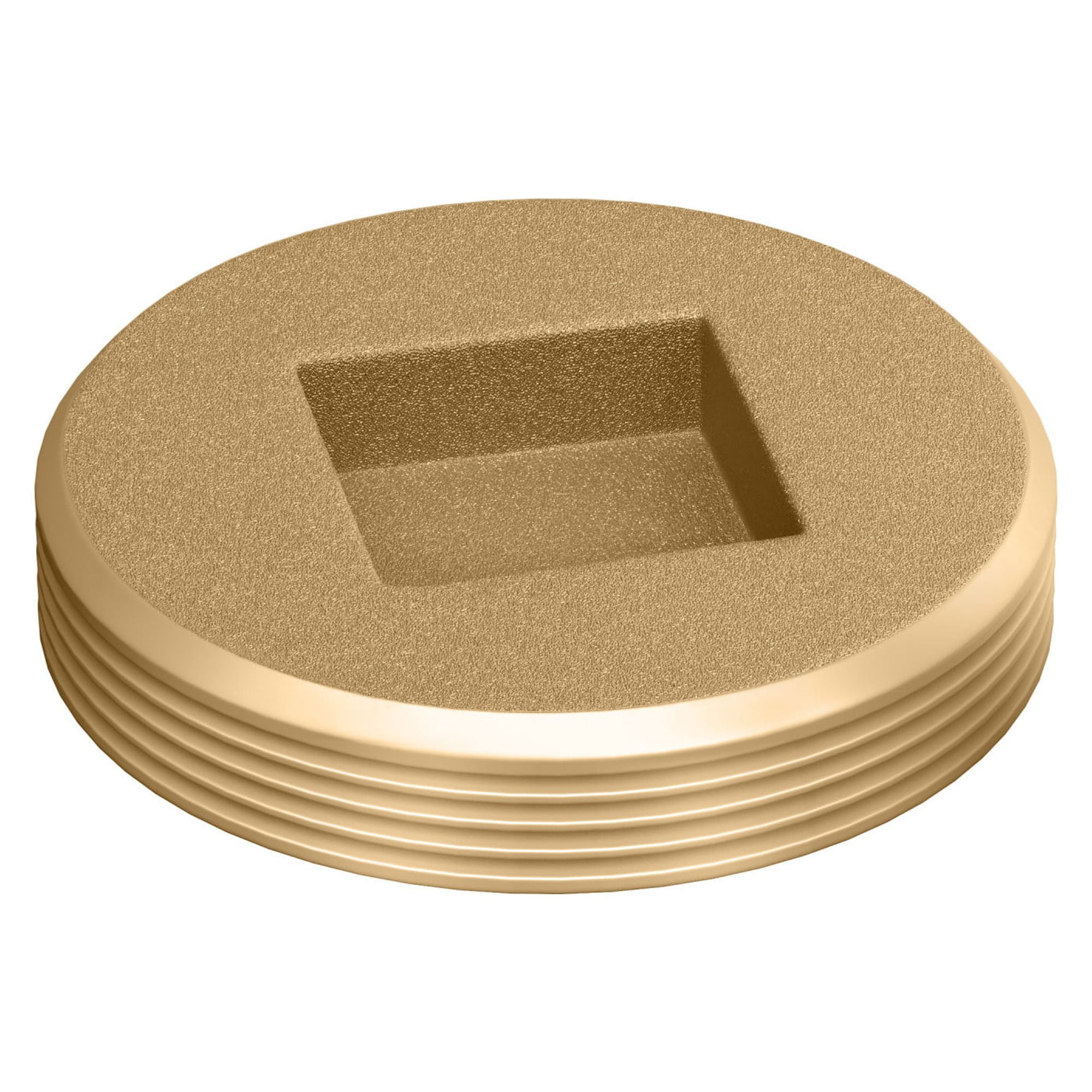 Proflo Pfbp5cskp 4" Countersunk Square Cut Ips Brass Plug - Walmart.com