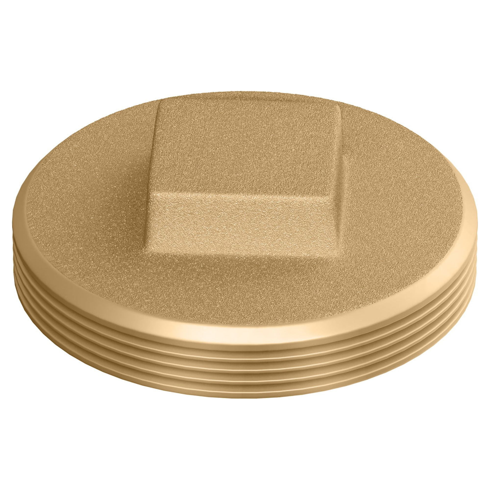 Proflo Pfbp5rhp 4" Raised Head Square Cut Ips Brass Plug - Walmart.com