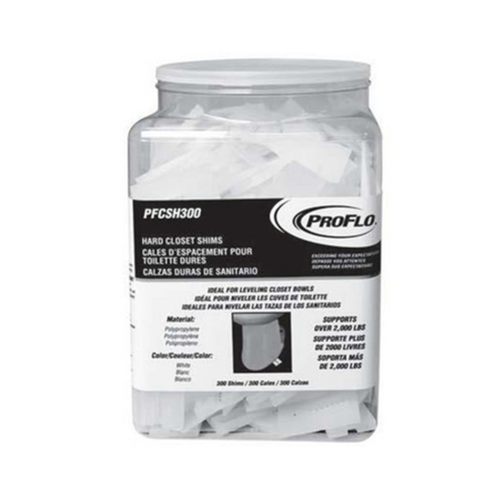 Pro Project Supply 7.75" x 1.5" Composite Shims Levelers, 24 Pack ...
