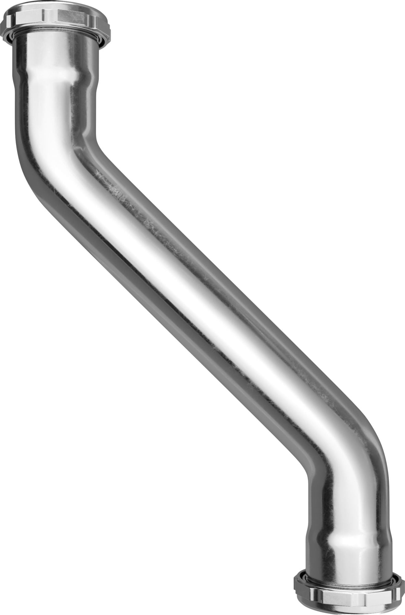 Proflo Pfetb801 8 Series 1-1/2" 22 Gauge Double Offset Slip-Joint ...