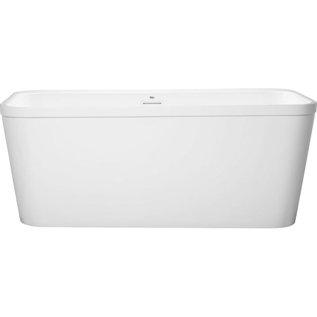 Proflo Pffsr5931 Borealis 59" Free Standing Acrylic Soaking Tub - White ...