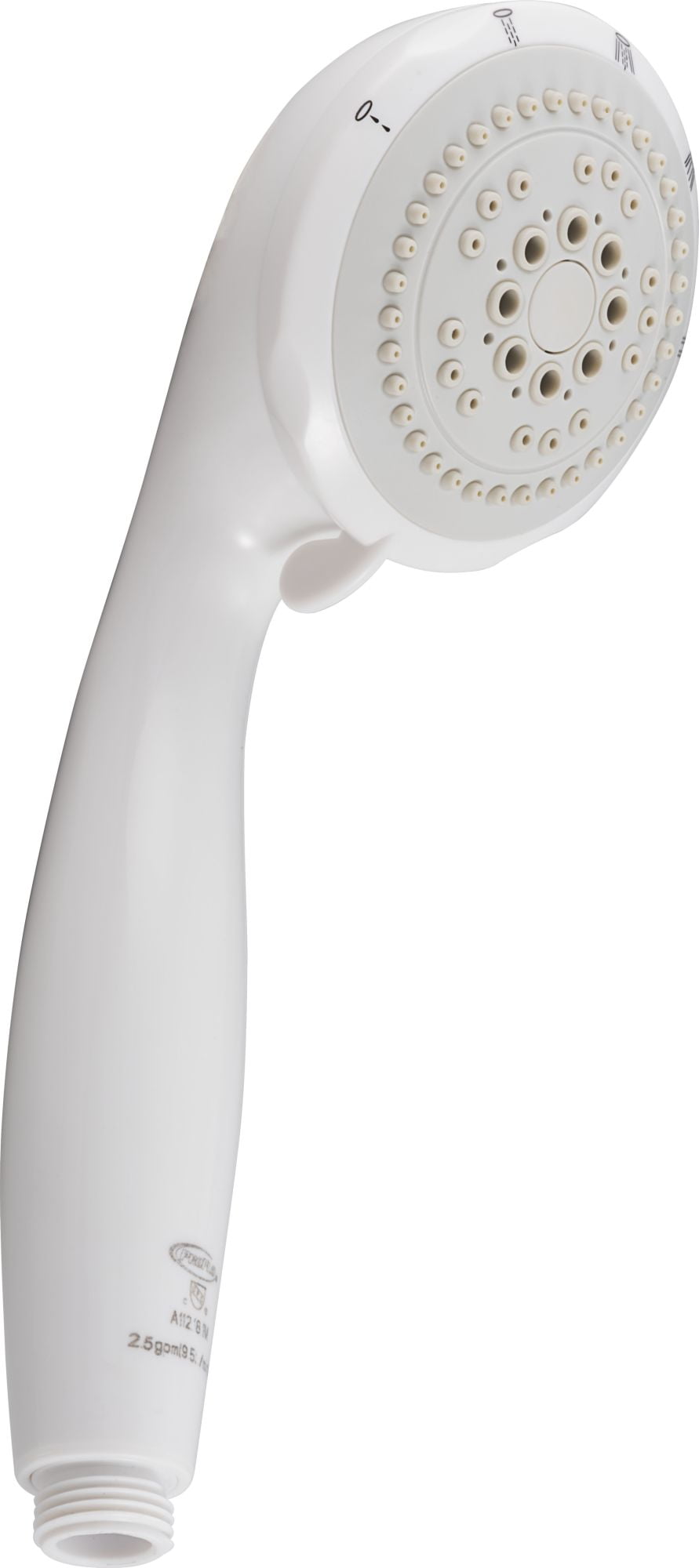 Proflo Pfhs65 2.5 GPM Multi Function Hand Shower - White - Walmart.com