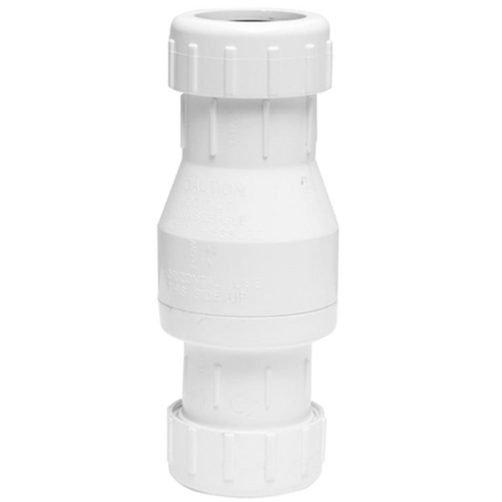 Proflo Pfpcvc300j 1-1/2" Pvc Compression Check Valve - Walmart.com