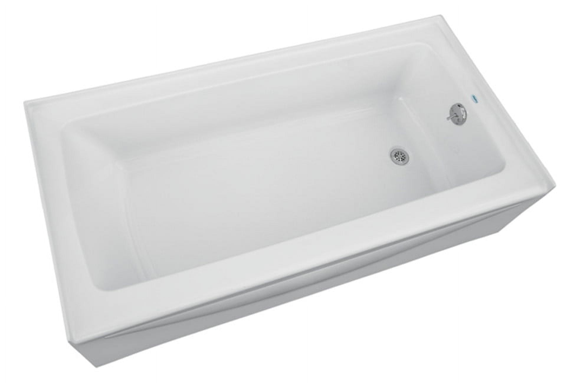 Proflo PFS6030LSK 60" X 30" Acrylic Soaking Tub - Three Wall Alcove ...