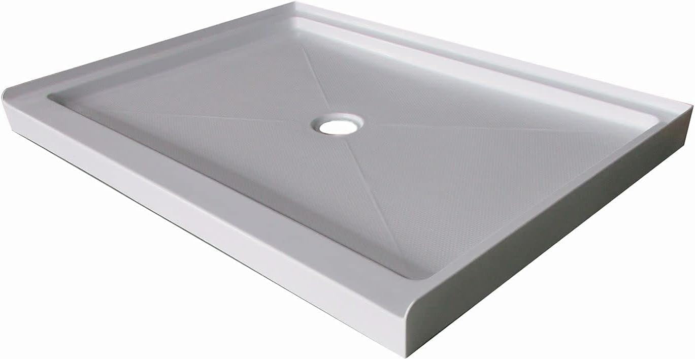 PROFLO PFSBA4836 Hammond 48" x 36" Rectangular Shower Base with Single ...