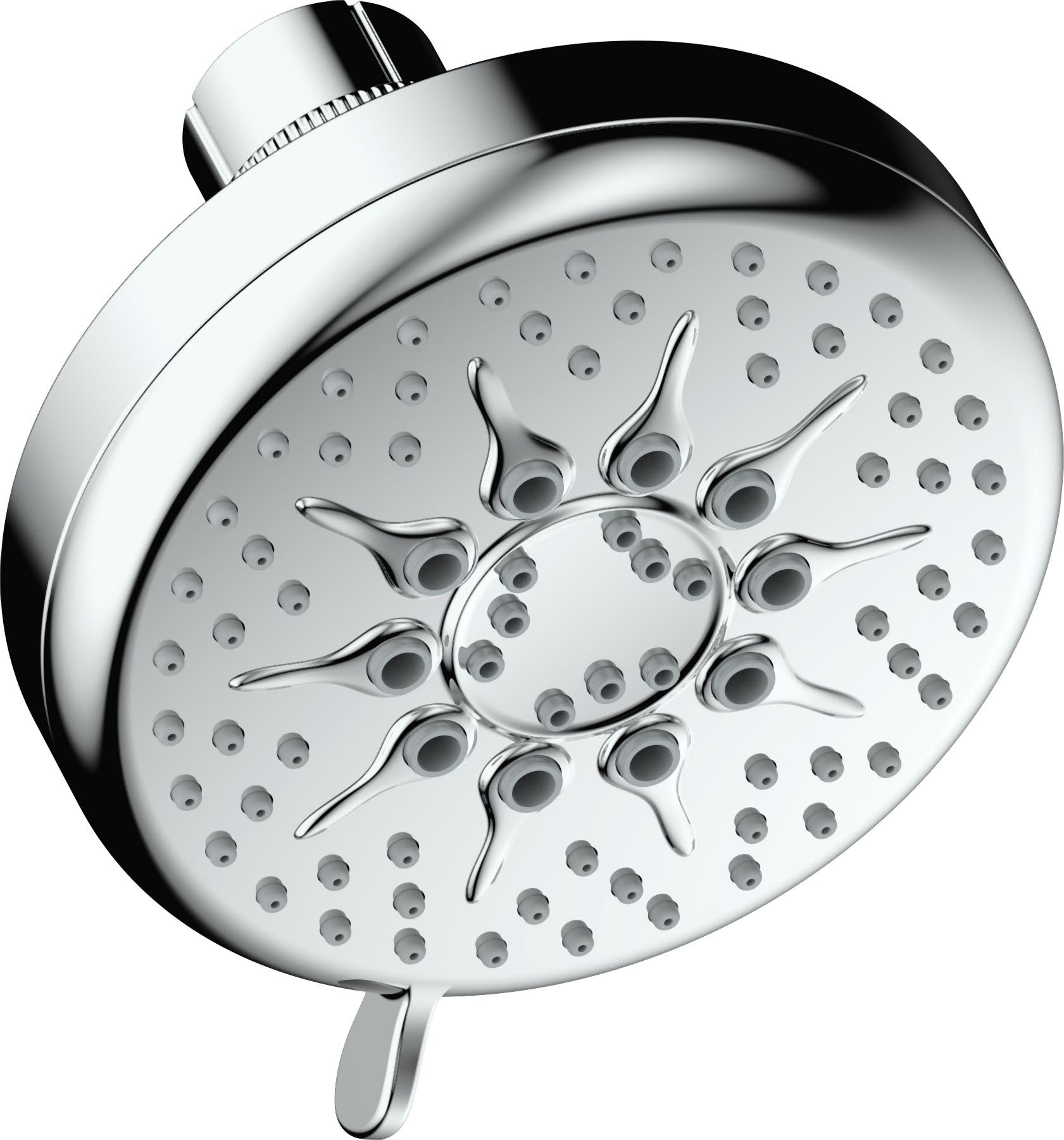 Proflo Pfsh383 1.75 GPM 3-7/8" Wide Multi Function Shower Head - Chrome ...