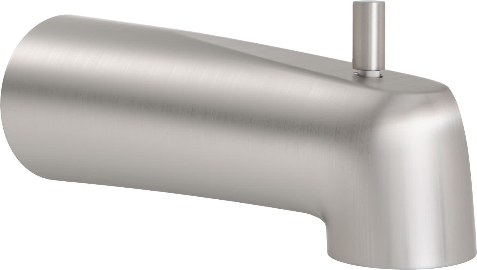 Proflo Pfts36 6-7/8" Integrated Diverter Tub Spout - Nickel - Walmart.com