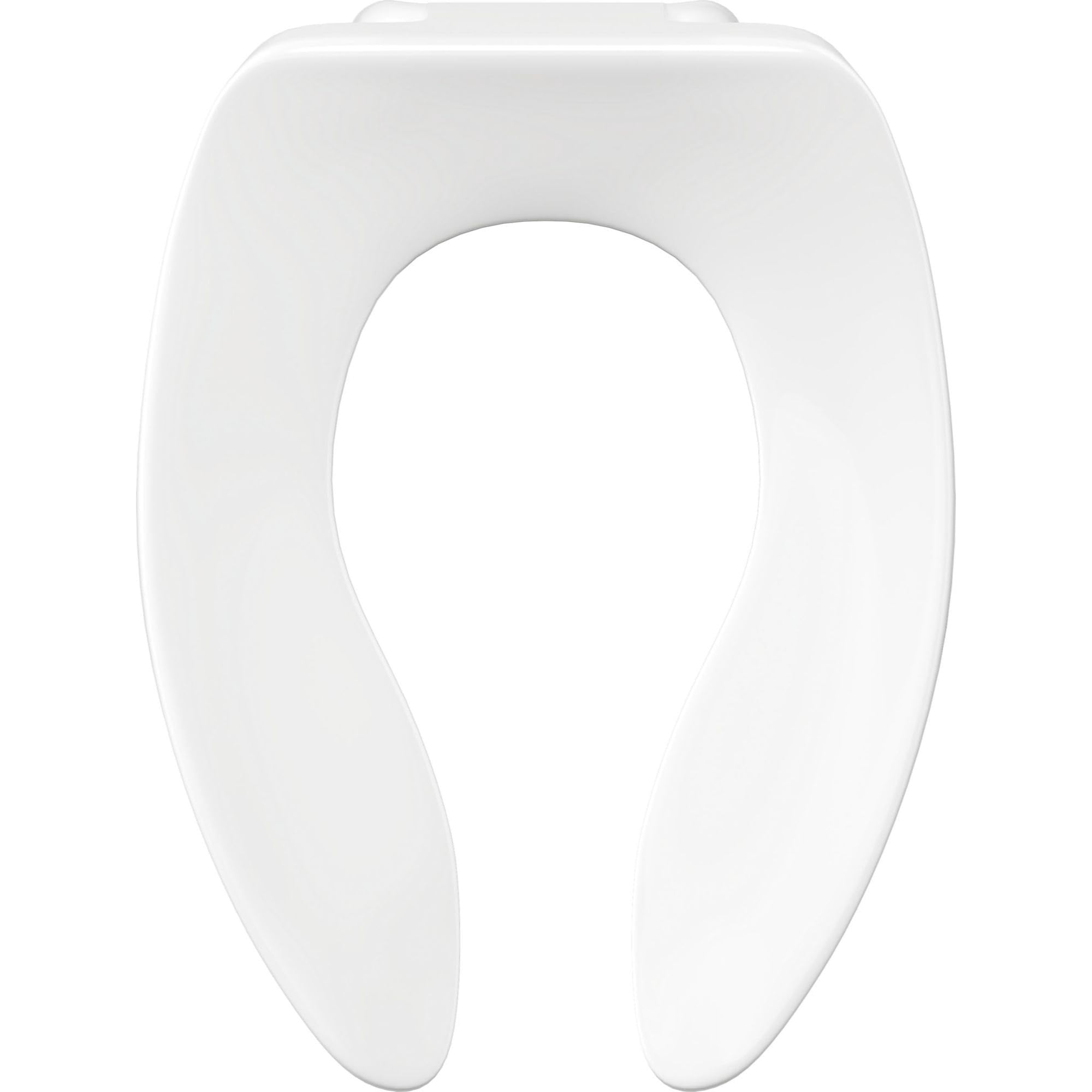 Proflo Pftscofh2000 Elongated Open-Front Toilet Seat - White - Walmart.com