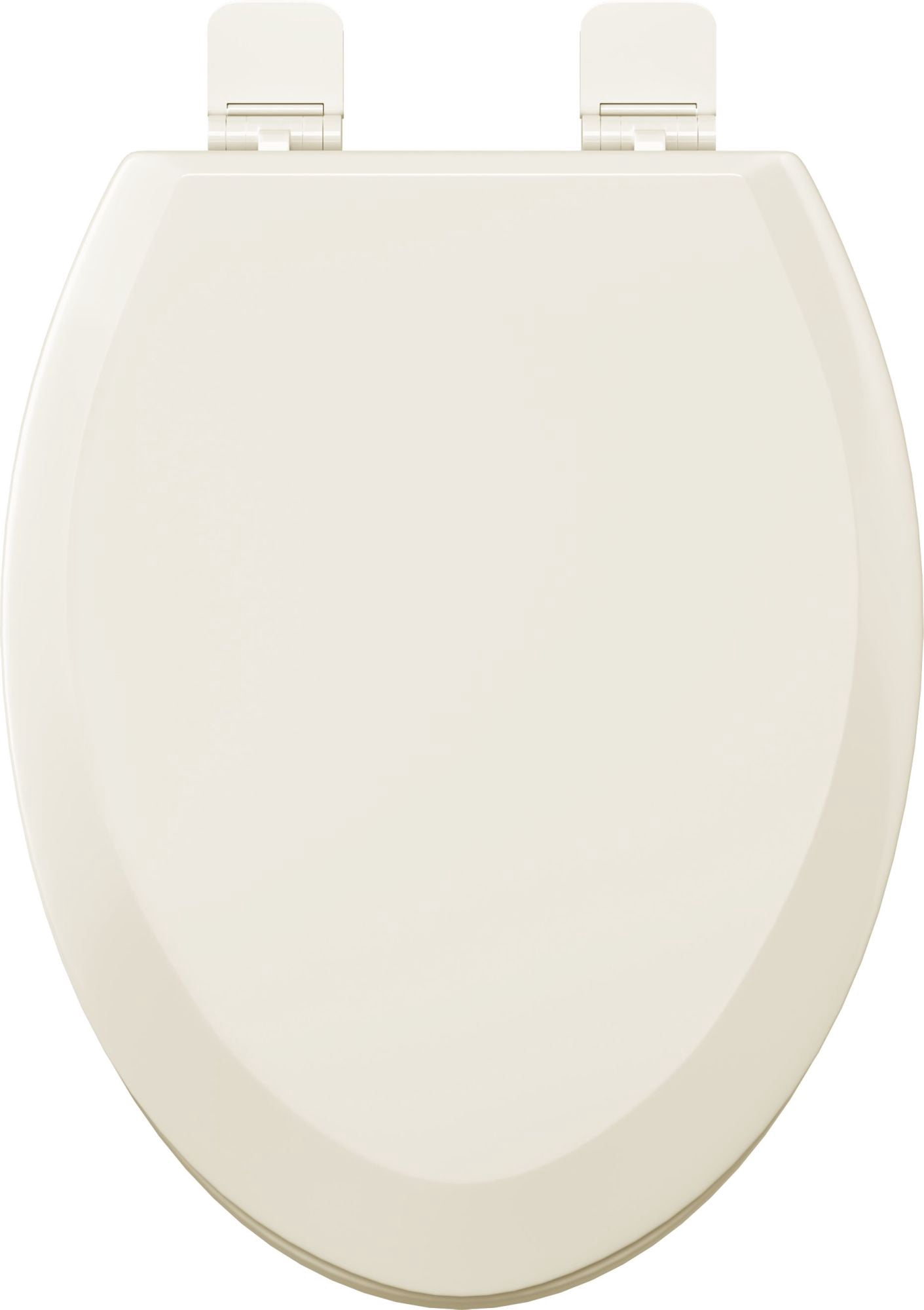 Elongated Closed Front Toilet Seat with Cover in Biscuit - Walmart.com