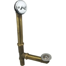 Moen Chrome Tub Drain With Trip Lever For 24" Whirlpool Tubs - Walmart.com