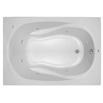 Proflo Pfw6032arsk Plus A 60" X 32" Alcove 8 Jet Whirlpool Bath Tub ...