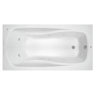 MediTub 30x60 Free Standing Walk-In Tub, Right Drain, White Whirlpool ...