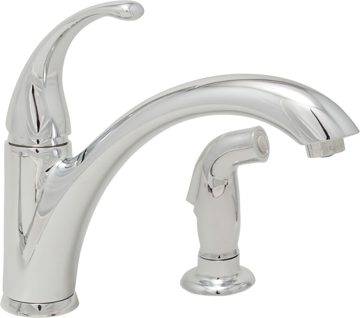 Proflo Pfxc1911 1.8 GPM Single Handle Kitchen Faucet - Chrome - Walmart.com