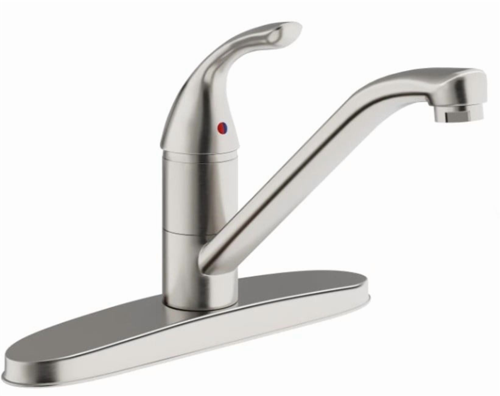 Proflo Pfxc3107 1.5 GPM Standard Kitchen Faucet - Nickel - Walmart.com
