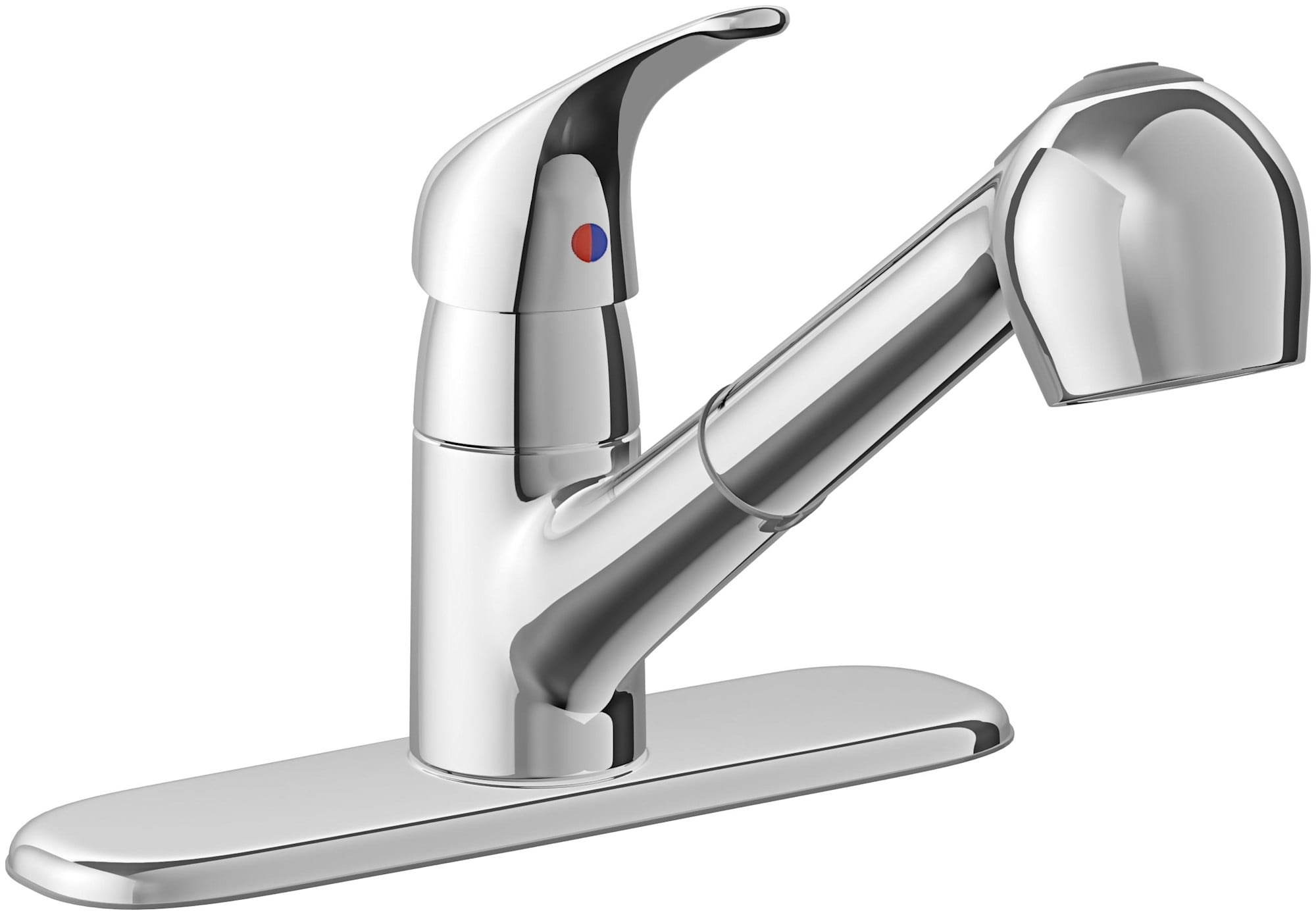 Proflo Pfxcm1m2067 Edgebrook 1.5 GPM Single Hole Pull Out Kitchen ...