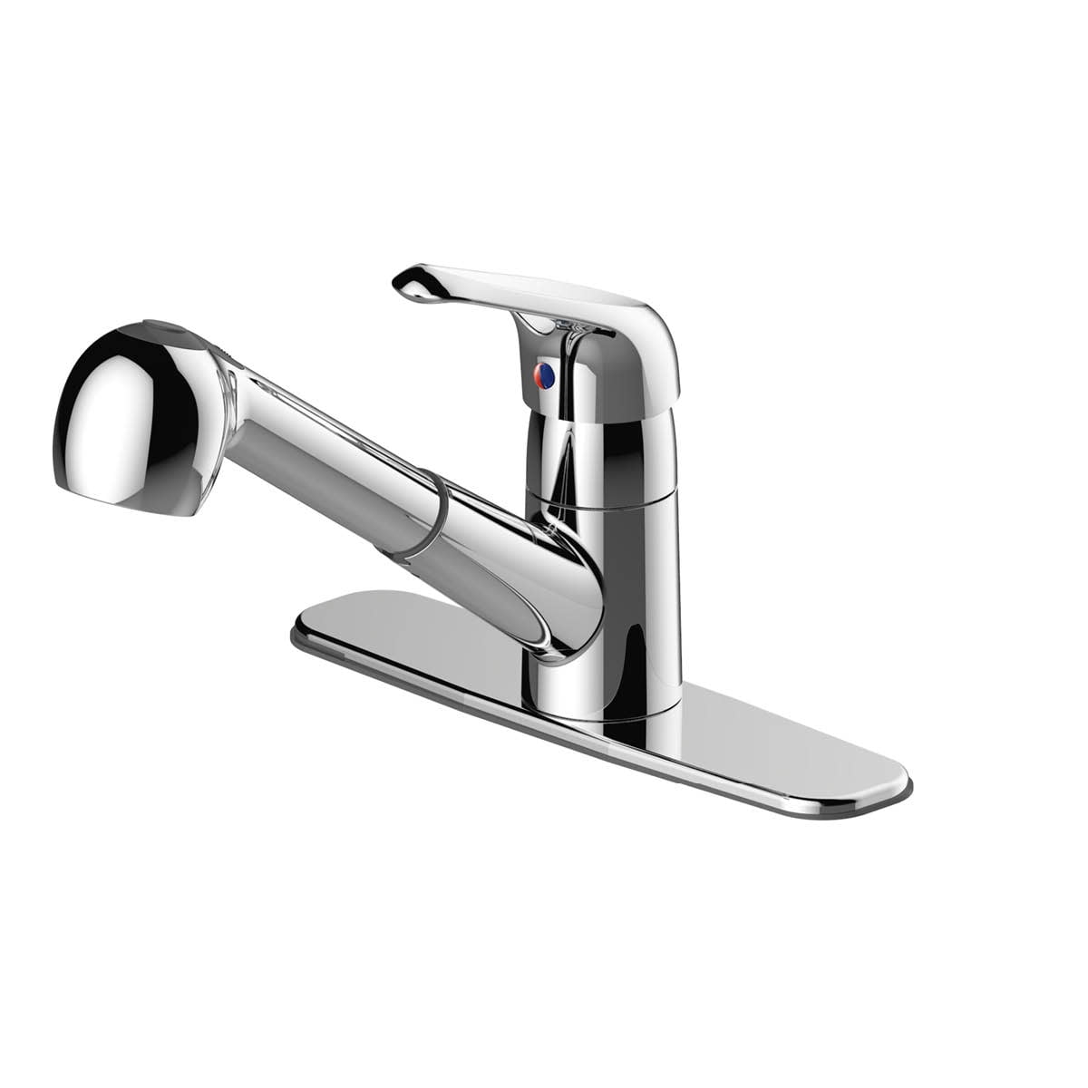 Proflo Pfxcm1m2067 Edgebrook 1.5 GPM Single Hole Pull Out Kitchen ...
