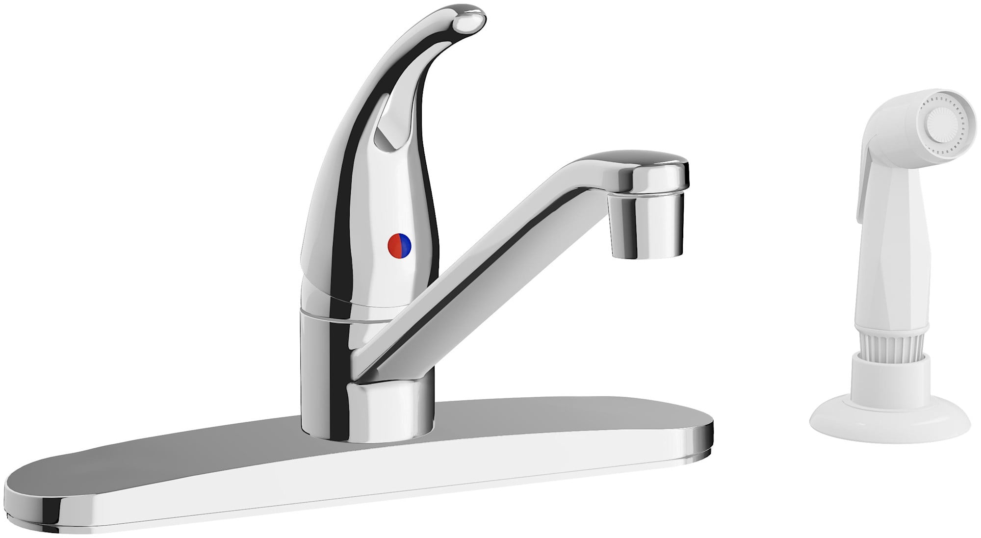 Proflo Pfxcm1m7203 Heathcote 1.5 GPM Single Hole Kitchen Faucet ...