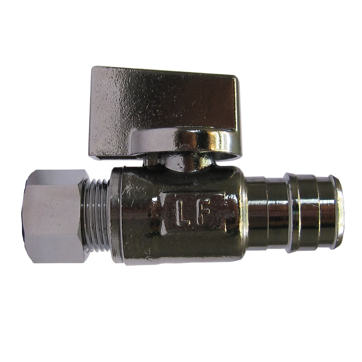 Proflo 1/2 x 3/8 in. F1960 x OD Tube Lever Straight Supply Stop Valve ...