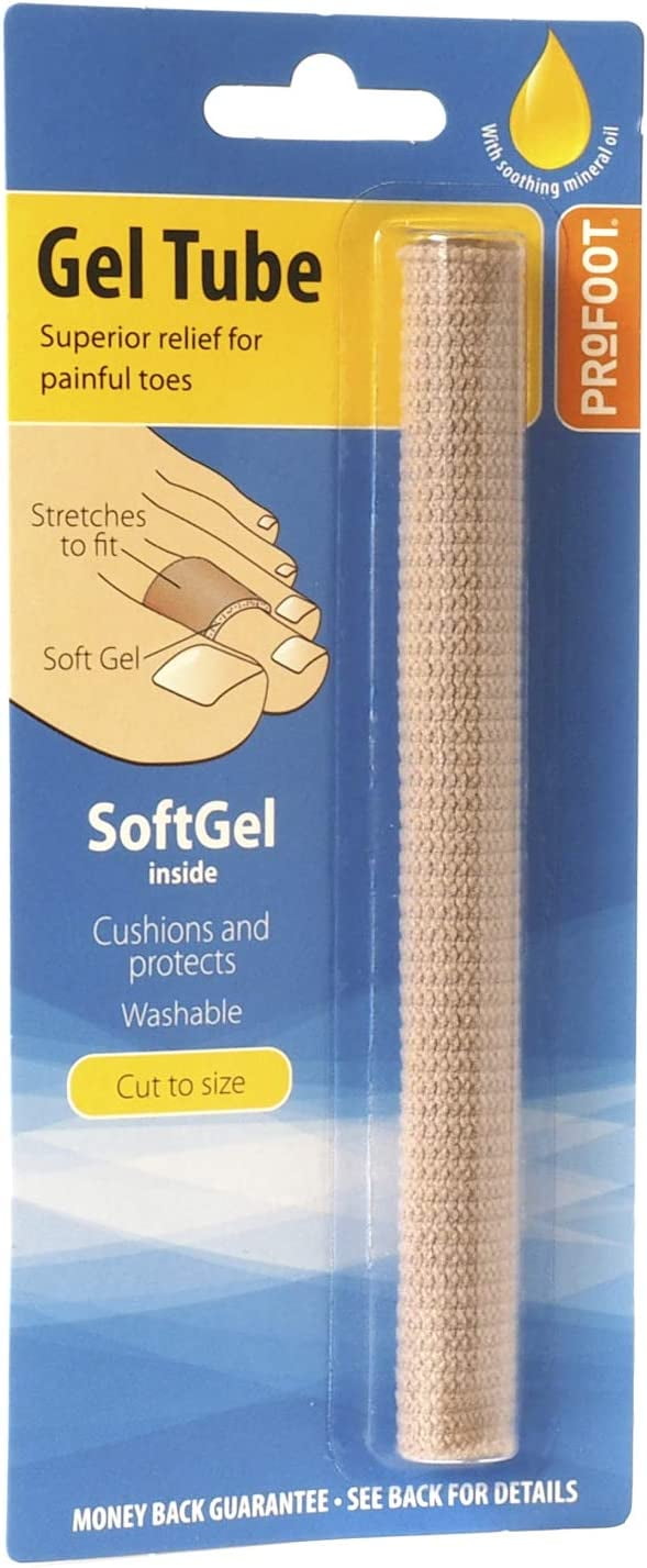 Profoot Softgel Tube for toes -Cuttable Toe Tubes - relieve discomfort ...