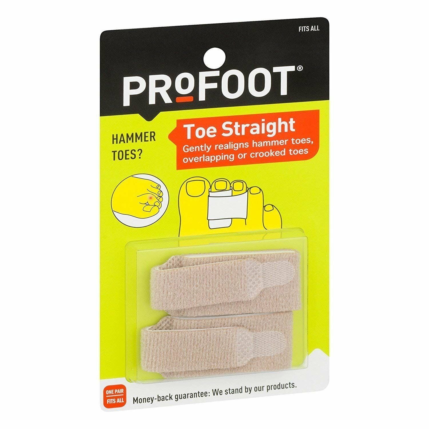 Profoot Toe Straight Hammertoe Wrap, 2 Ct HSA/FSA Eligible - Walmart.com