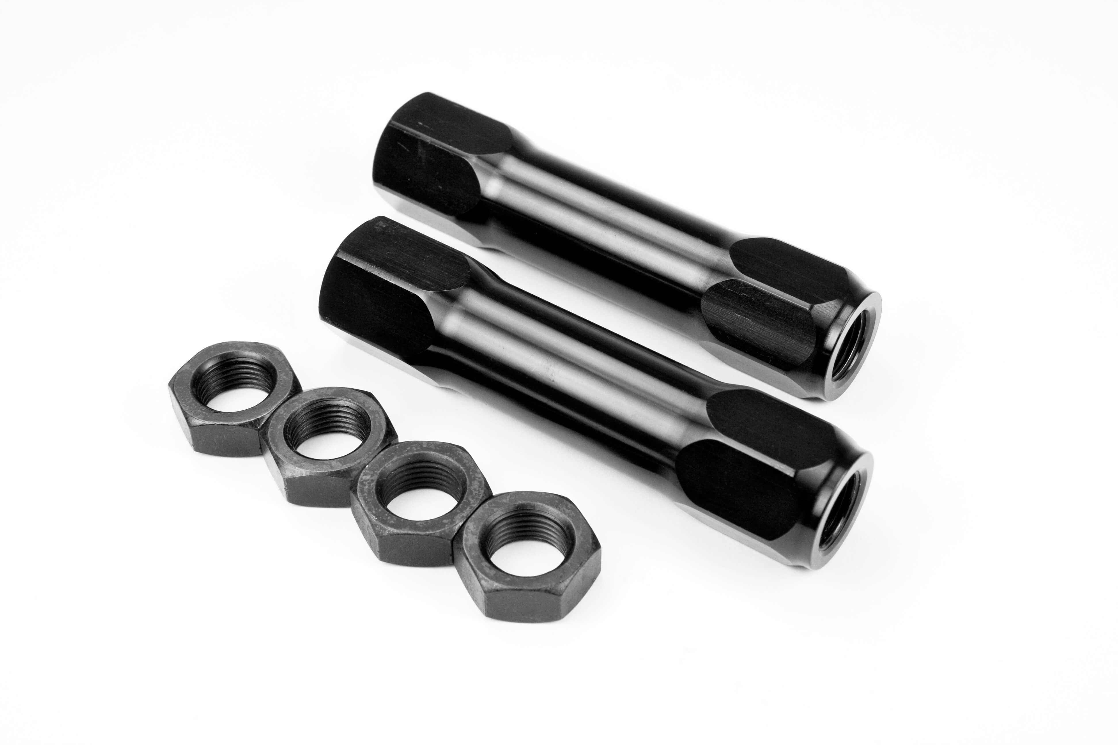 Proforged 105-10035 Tie Rod Sleeves - Aluminum - Black Anodized Finish ...