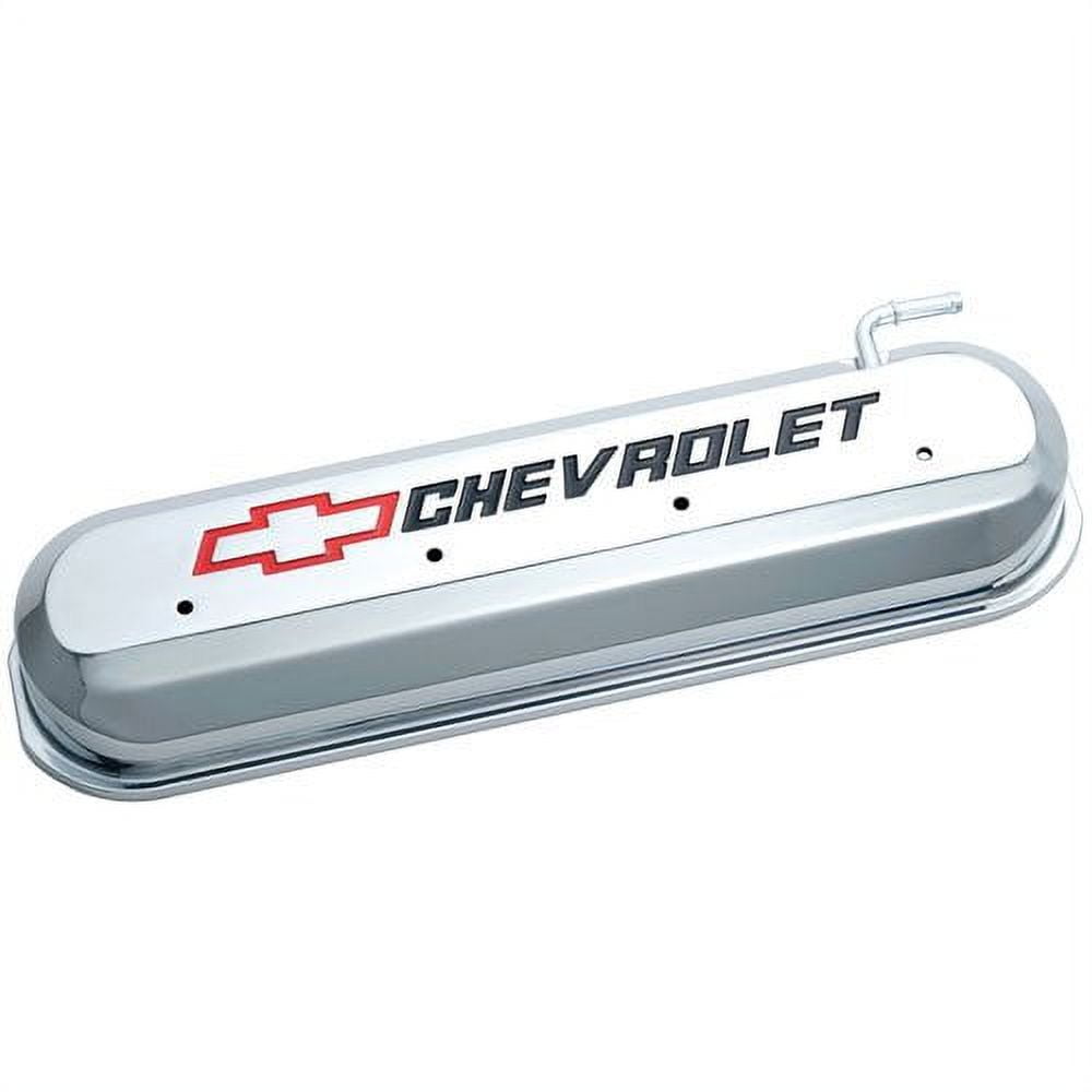Proform 141-265 Valve Covers Tall Die Cast Chrome w Recessed Chevrolet ...