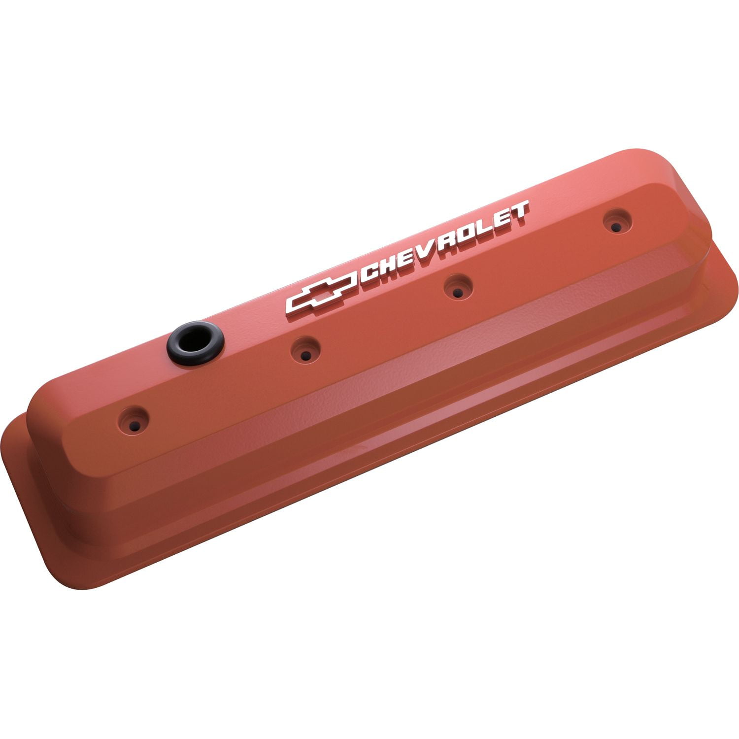 Proform 141-841 Die-Cast Slant-Edge Valve Covers Orange Raised ...