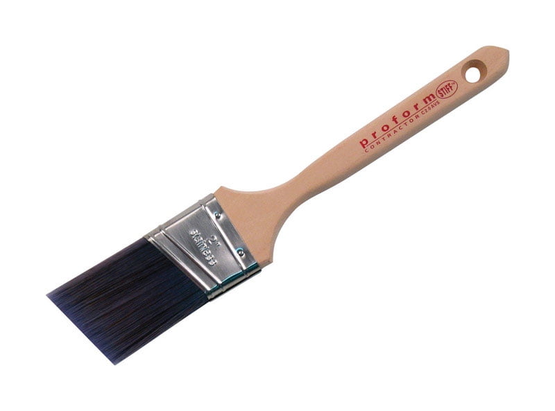 2" Proform Technologies C2.0AVS Contractor Angled Cut Stiff Paint Brush ...