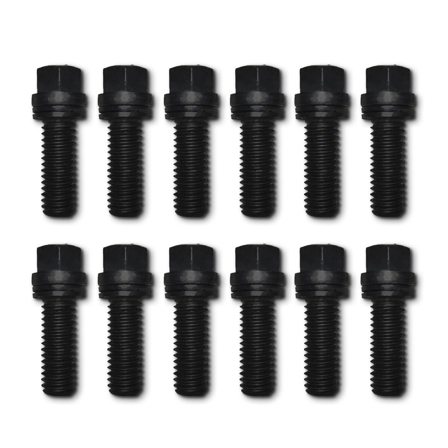Proform 66753 Header Bolts-Black Oxide Finish - Grade 8 Steel - Set of ...
