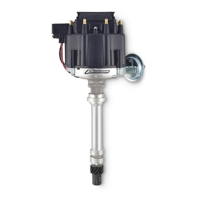 Proform 66941BK HEI Electric Distributor with Coil Black Cap Polished ...
