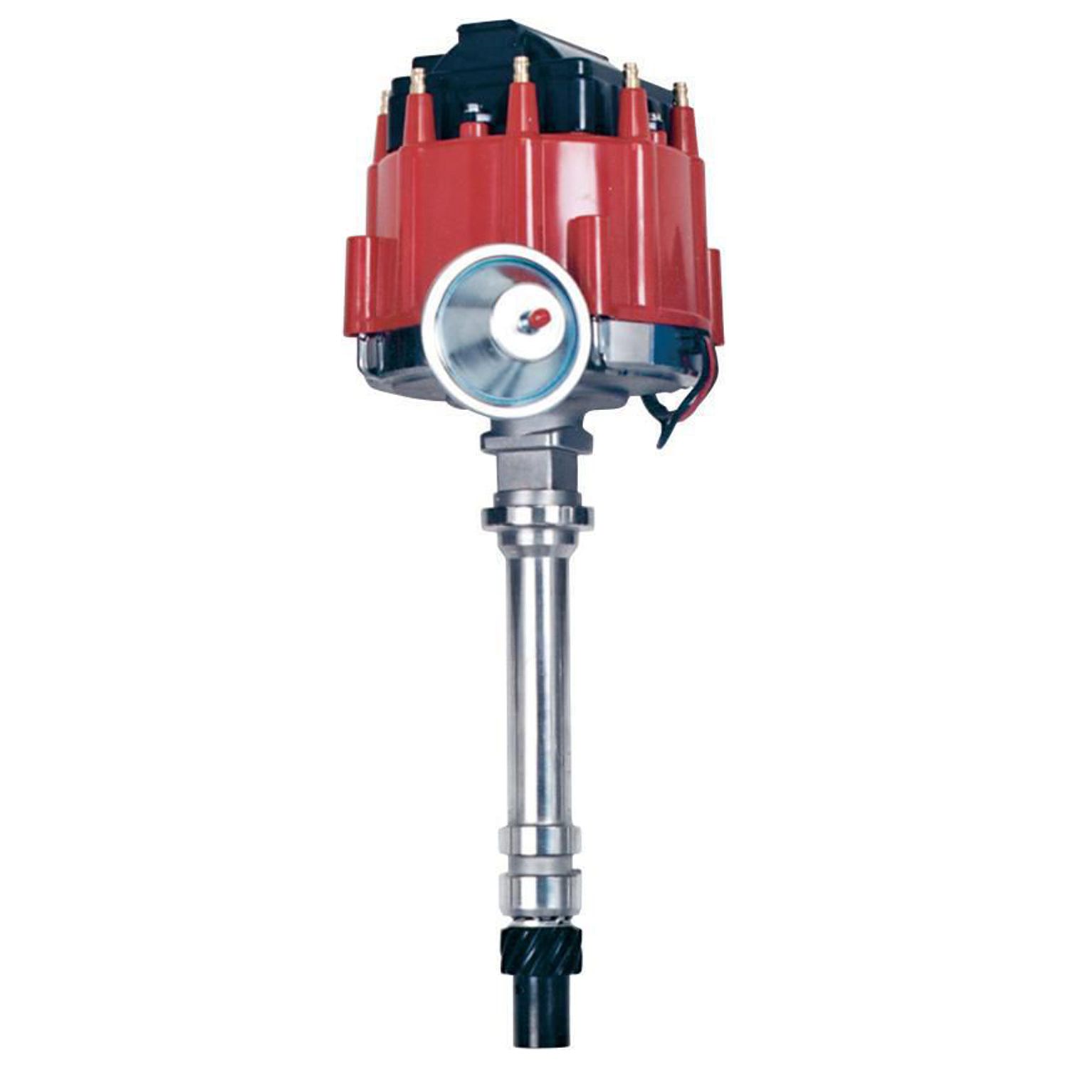 Proform 66941R HEI Electric Distributor with Coil Red Cap Polished Fits ...