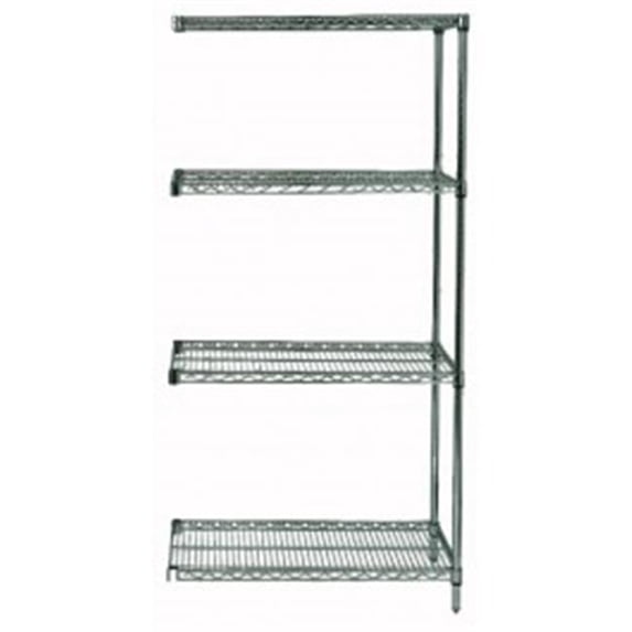 Proform Wire Shelving Add On Unit with 4 Shelves - 24 x 60 x 54 in ...