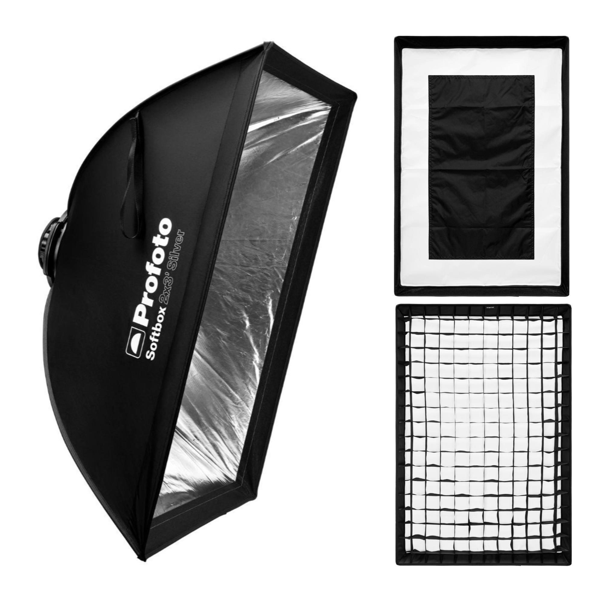 Profoto 2 x 3-Feet Softbox Rectangular Soft Light with Precision ...