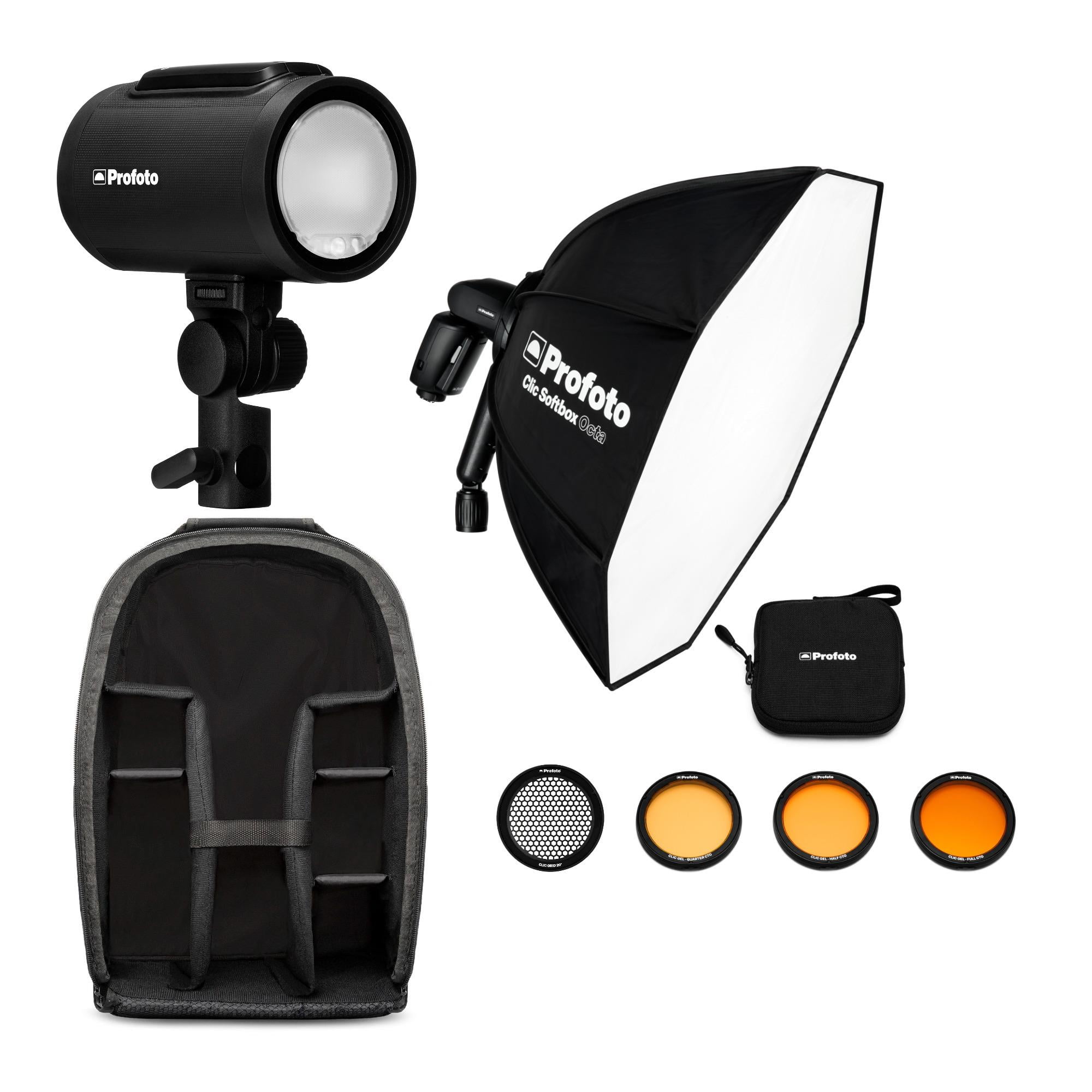 Profoto A2 Monolight with Softbox Sling Bag, CTO Filter Kit and Studio ...