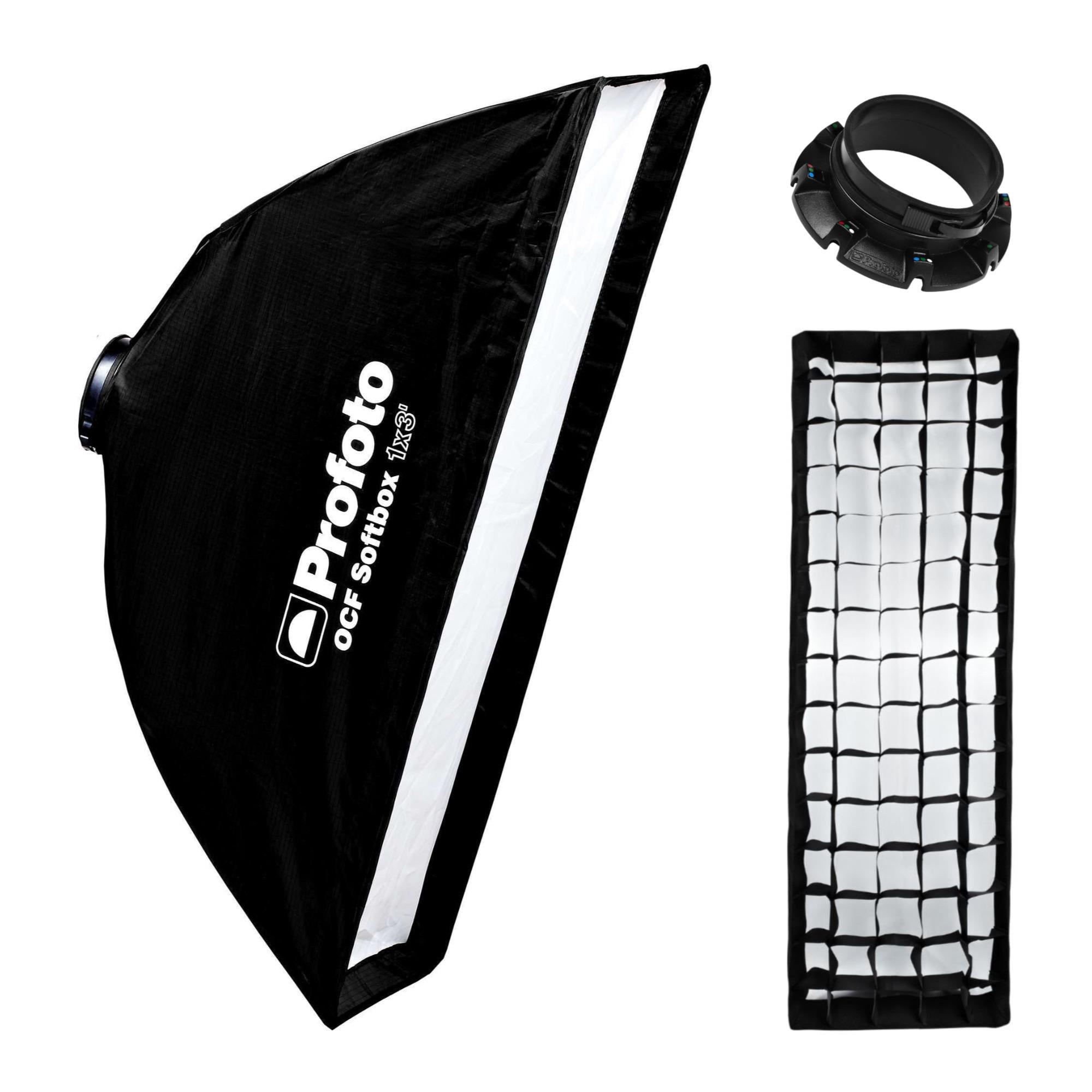 Profoto OCF 1x3-Feet Softbox Strip Bundle with Profoto OCF Softgrid 50 ...