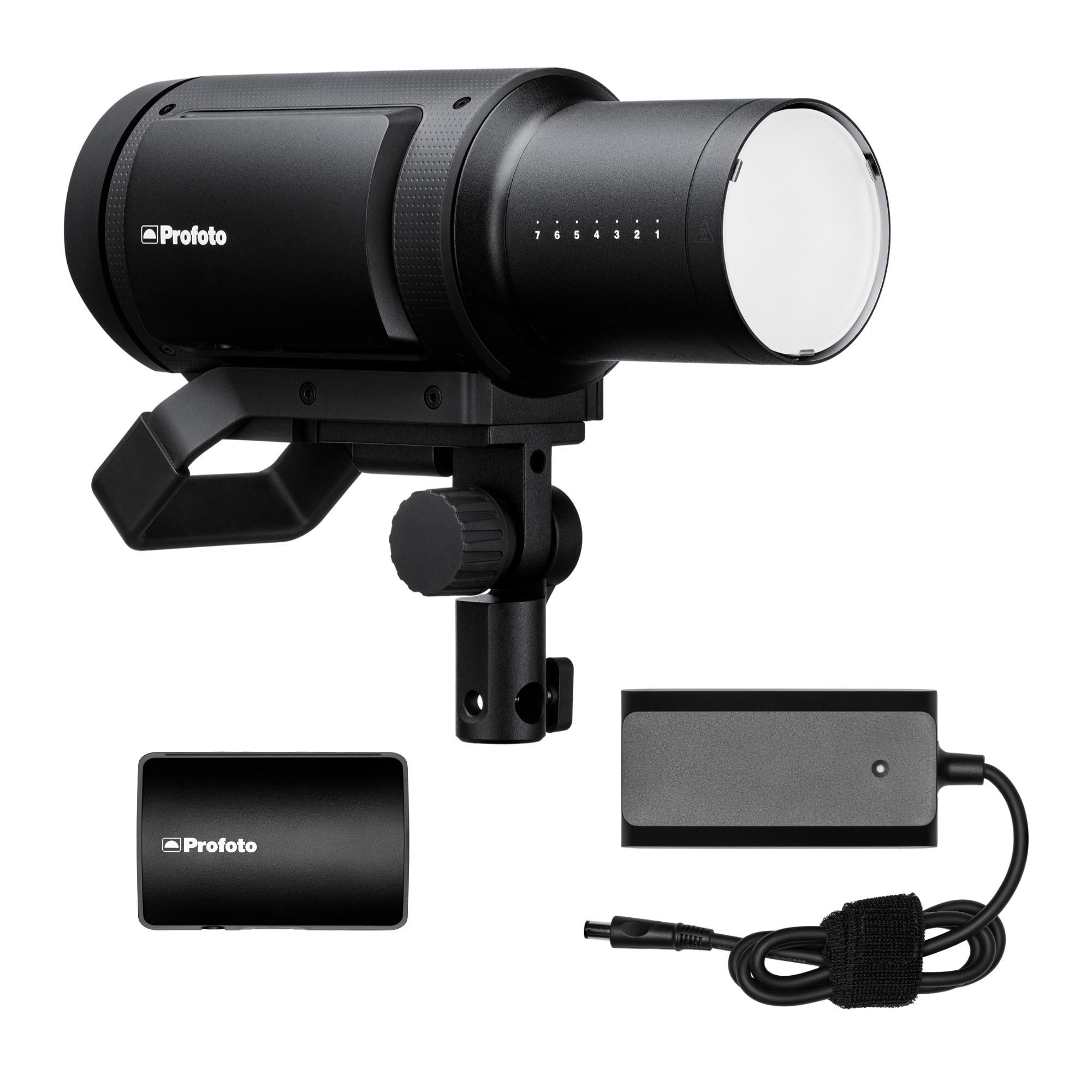 Profoto Pro-B3 Monolight Flash Single Kit Bundle with Li-Ion Battery 4S2P and Battery Charger 5A ...