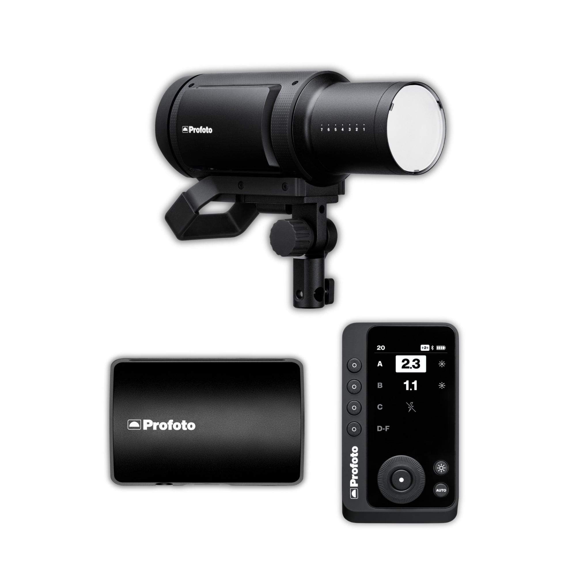Profoto Pro-B3 Monolight Flash Single Kit with Li-Ion Battery and Canon ...